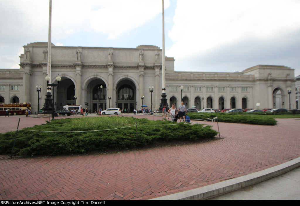 Washington Union station front.